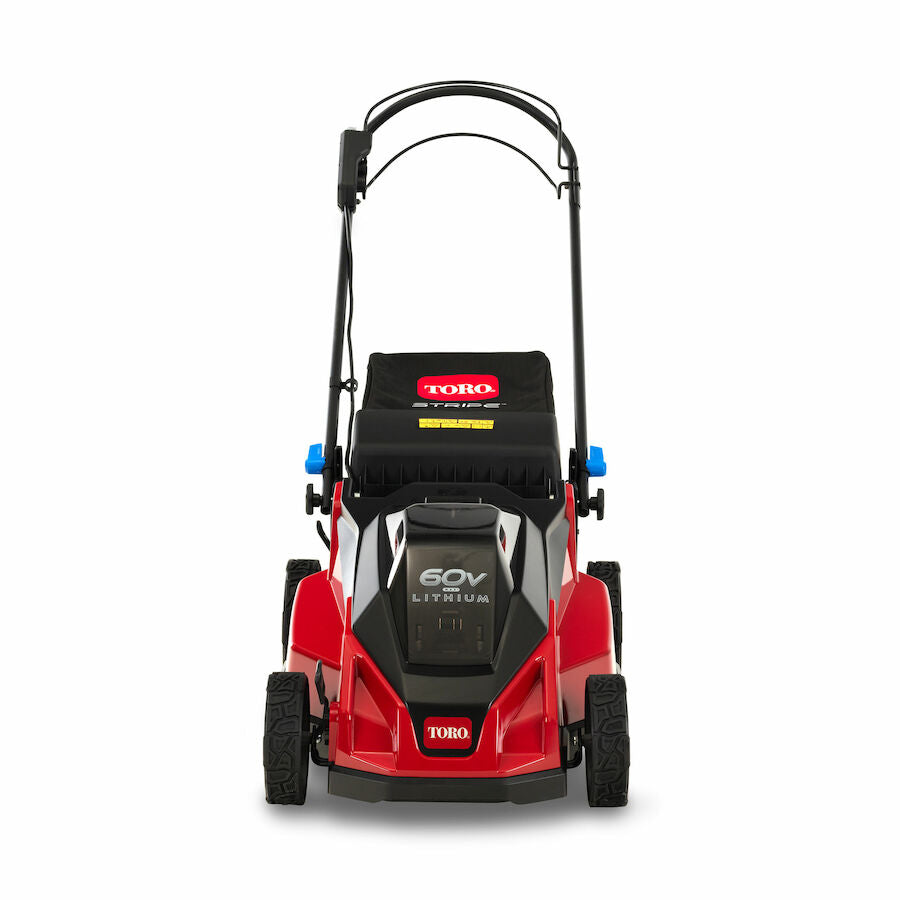 Toro 60V MAX* 21 in. (53cm) Stripe® Self-Propel Lawn Mower - 5.0Ah Bat ...