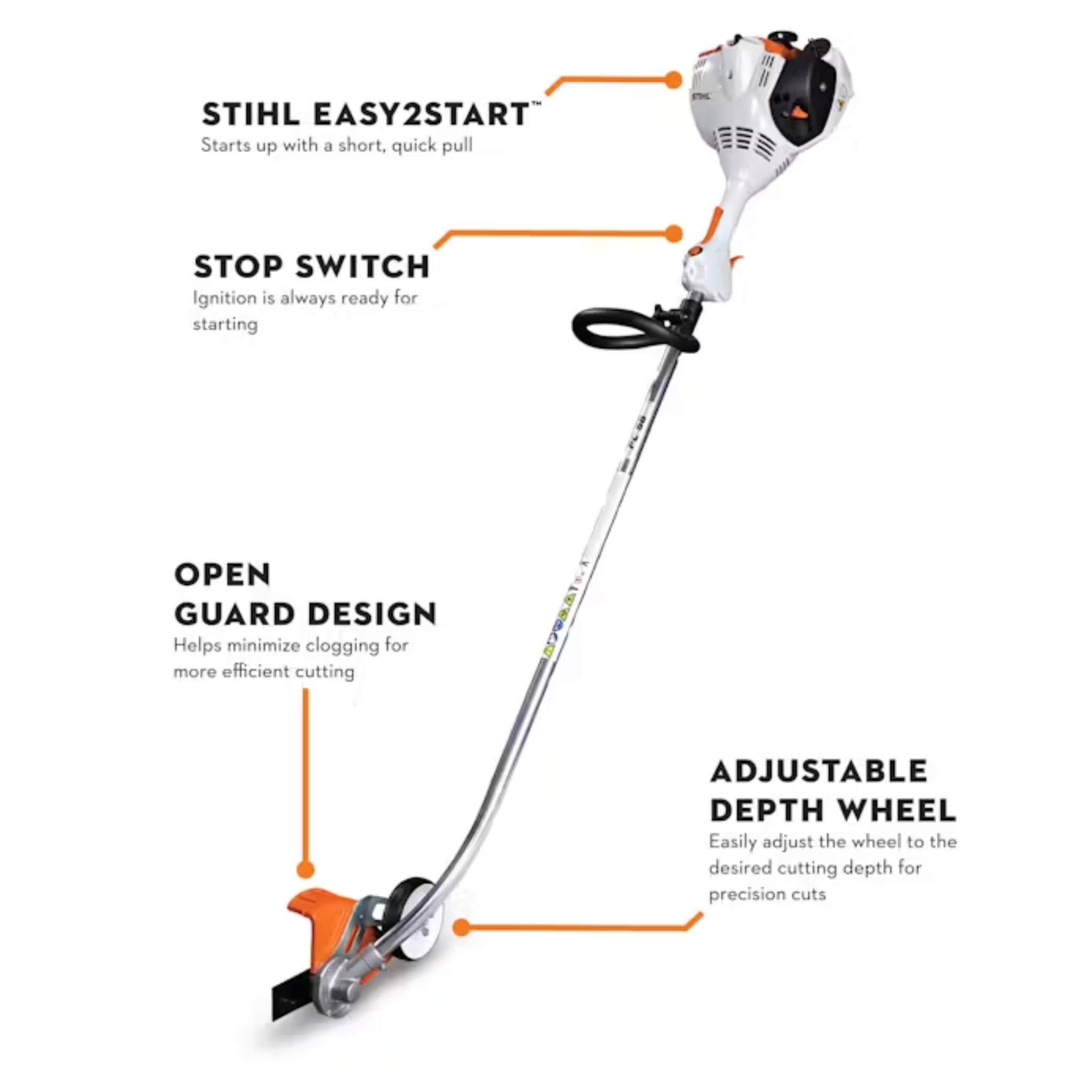 STIHL FC56CE 8 in. Gas Edger – howardbrothers