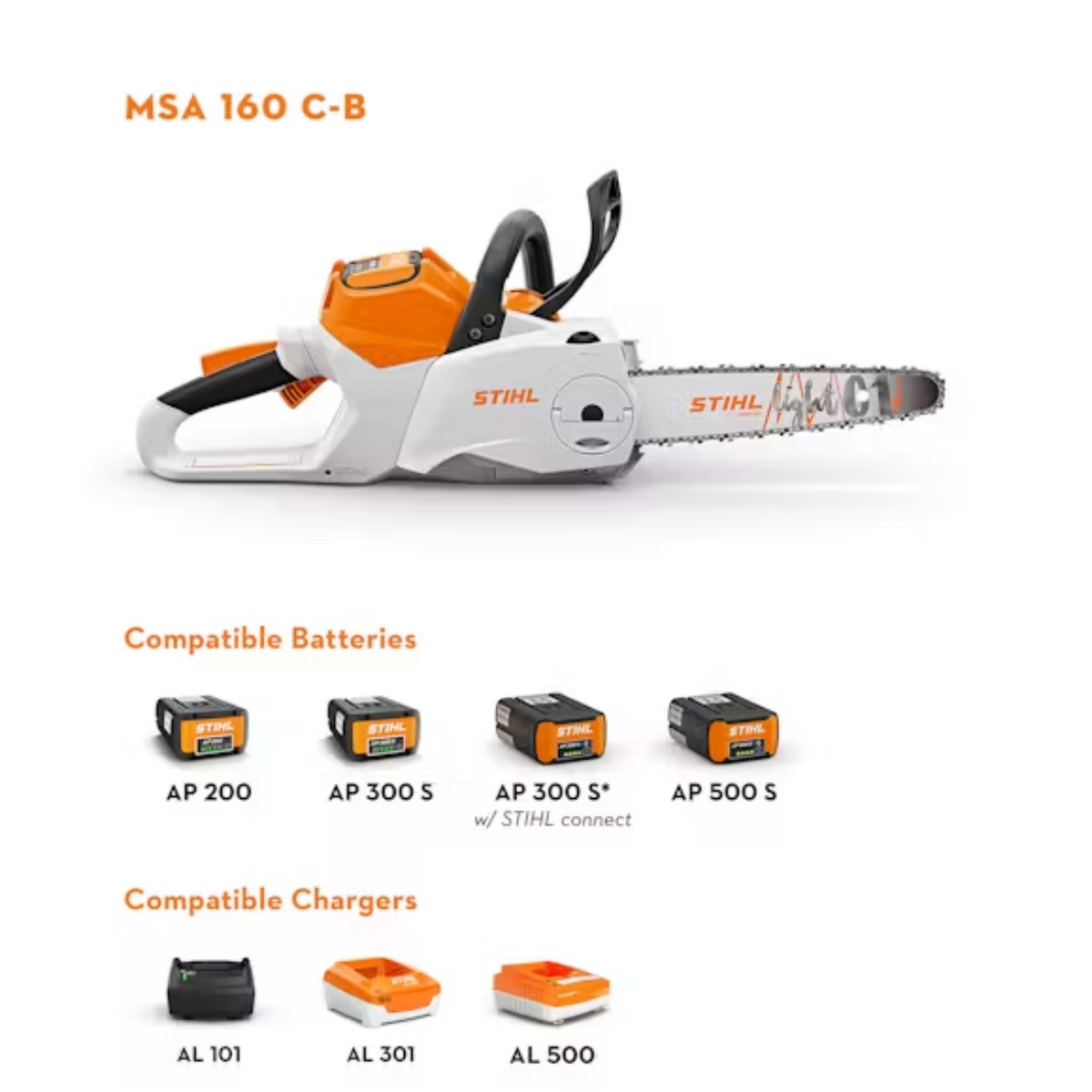 Stihl MSA 160 C-B Chainsaw MSA160CBQ – howardbrothers